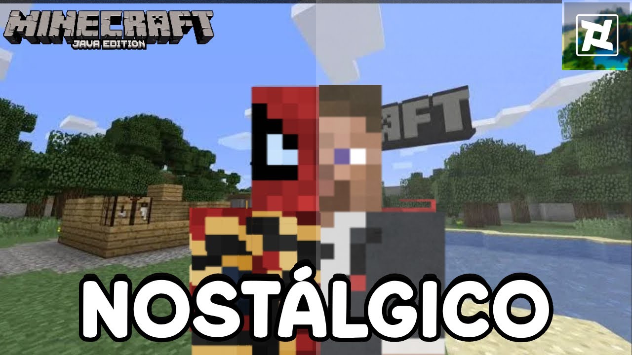 Joguei A Versão Nostálgica Do Minecraft - ModPack: Re-Console - YouTube
