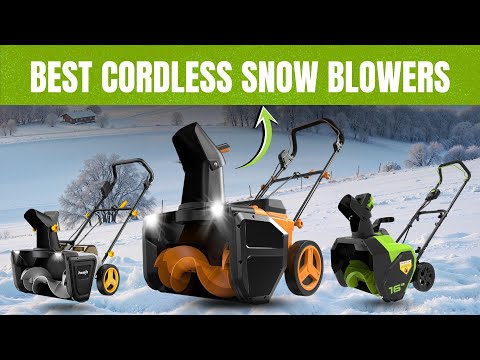 Top 5 Cordless Snow Blowers of 2026 - EGO vs. Greenworks vs. SOYUS (Review)