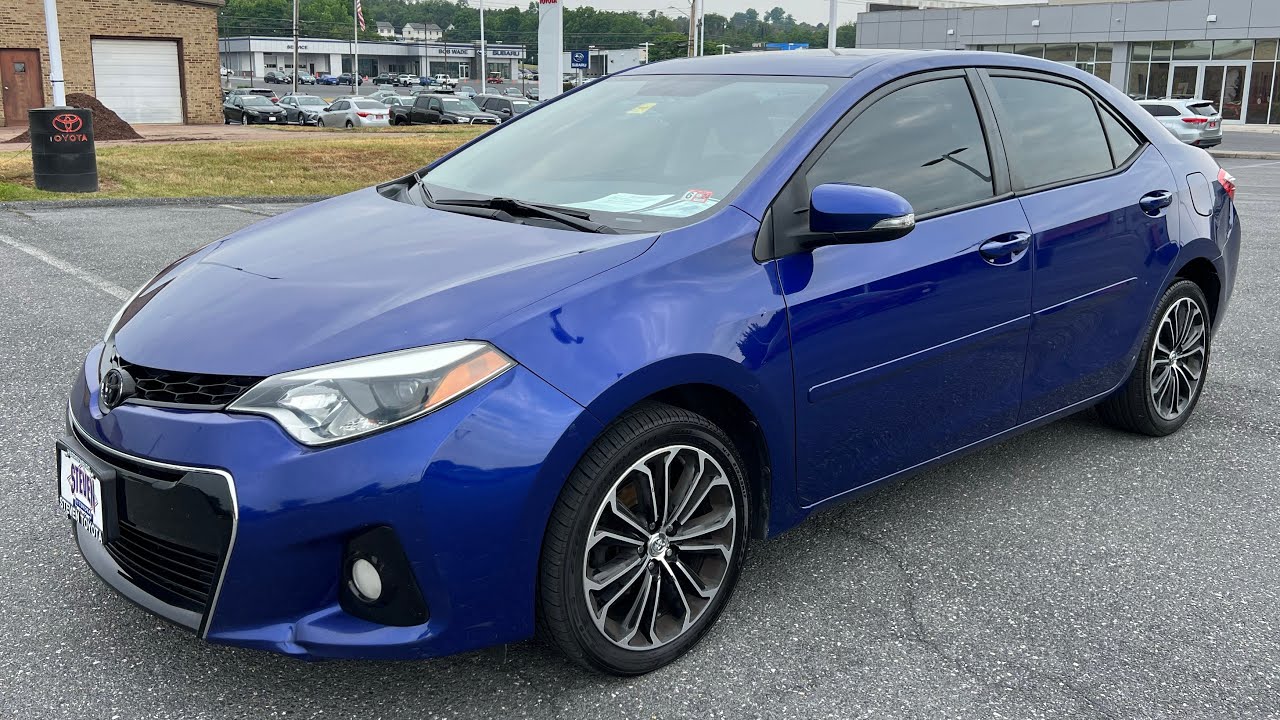 2014 Toyota Corolla S Plus | Steven Toyota | 540-434-1400 - YouTube