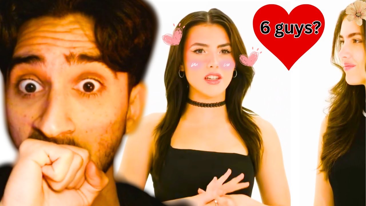 Sisters vs 6 Guys blind date (Reactions) - YouTube