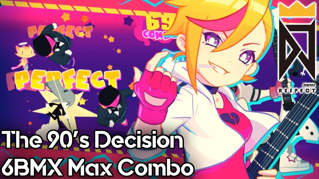 【DJMAX RESPECT V x Muse Dash】The 90's Decision 6BMX Max Combo - YouTube