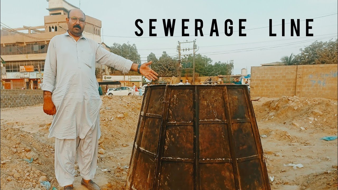 Working of Sewerage Line & Manholes Brick Work/SHBrothersCon - YouTube