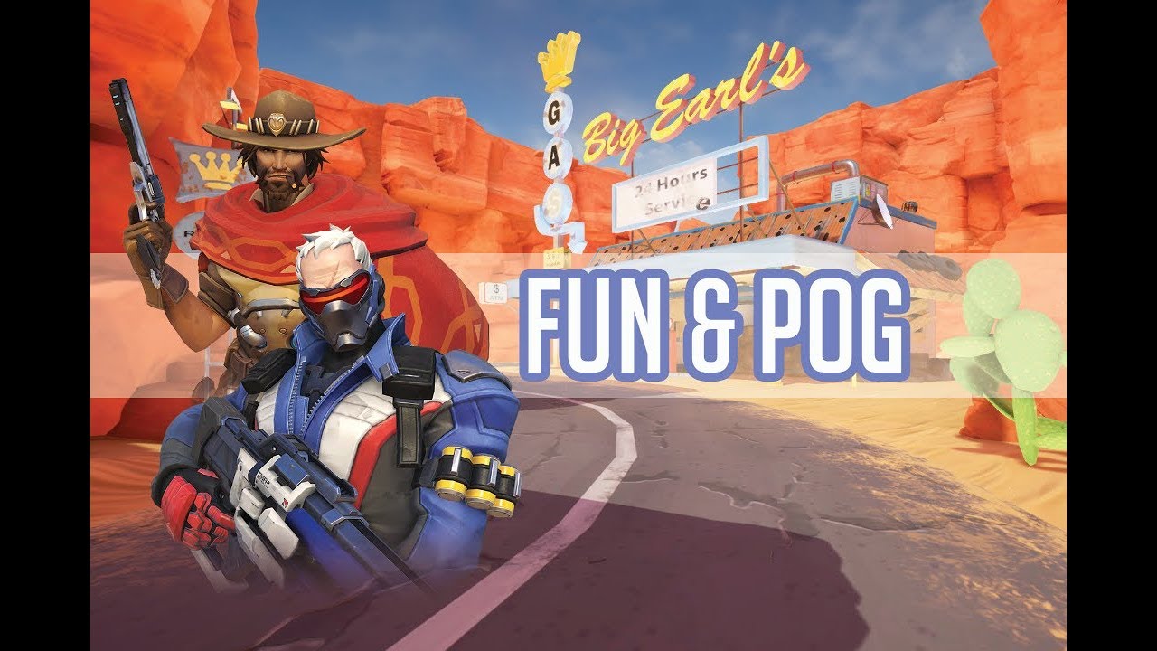 Overwatch - Dafran Pog McCree & Soldier - YouTube