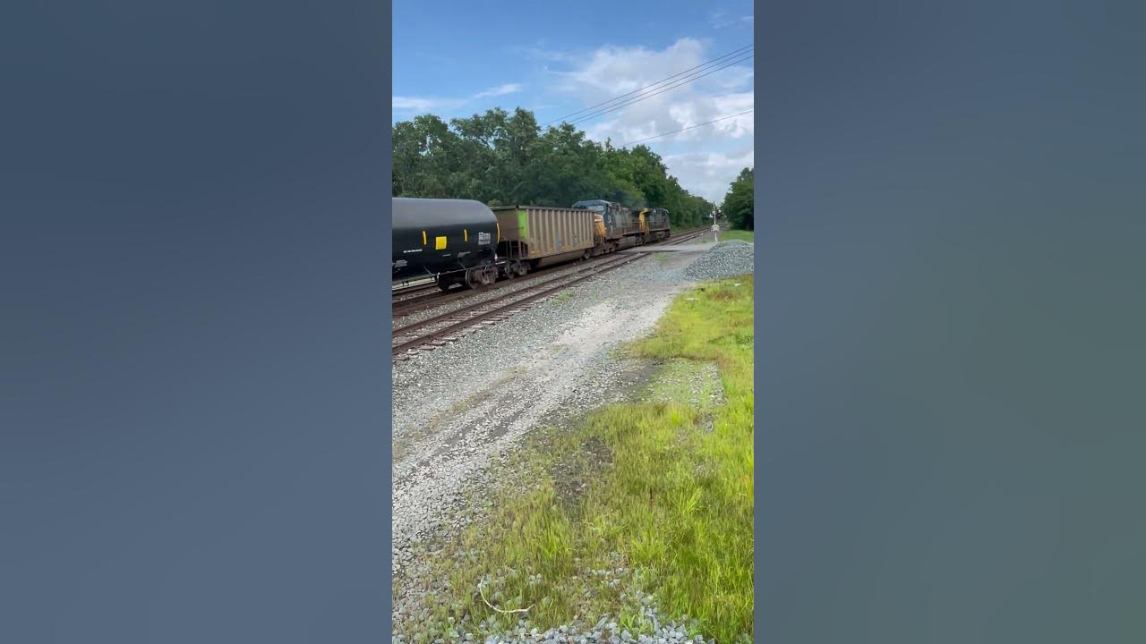 Loaded CSX Ethanol Train! - YouTube