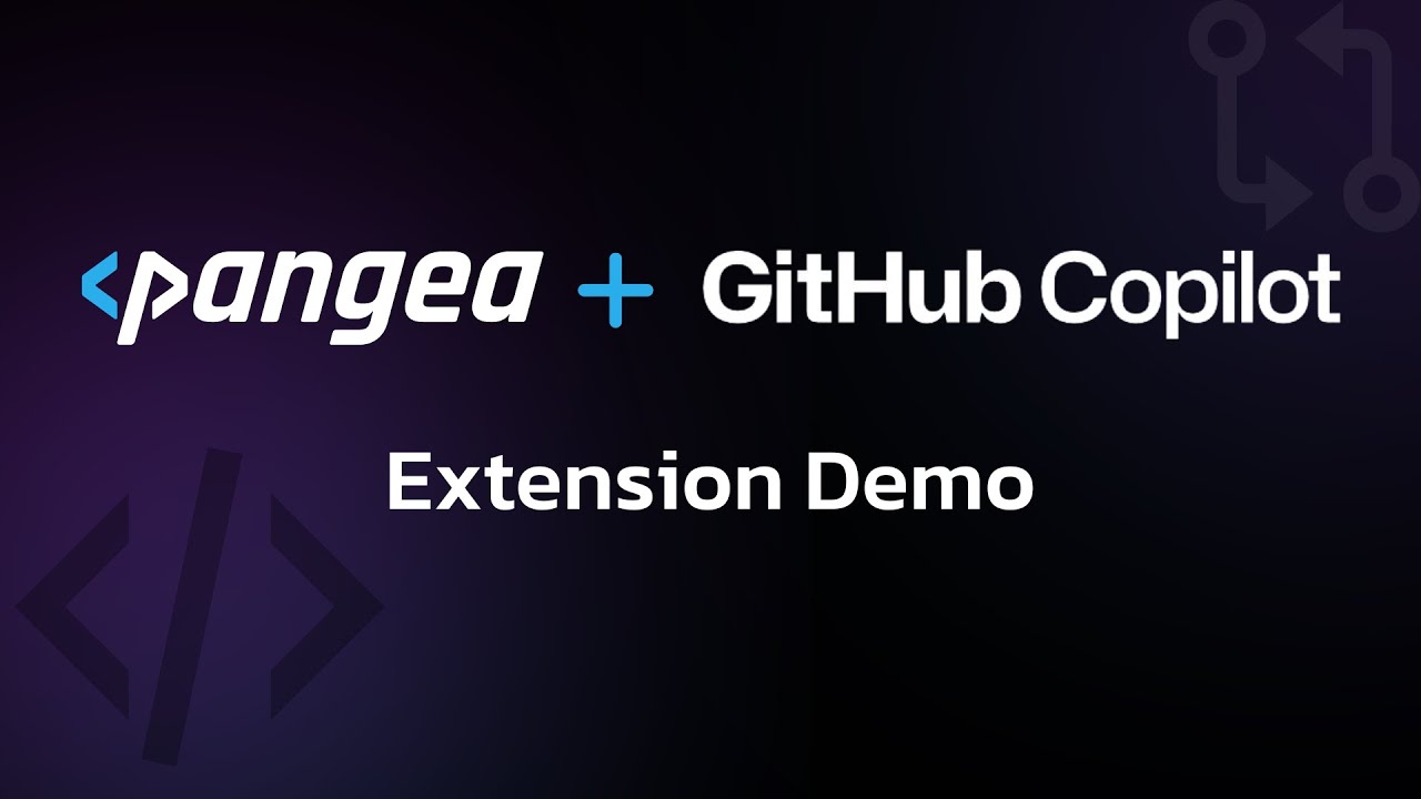 Pangea now has a GitHub Copilot Extension! - YouTube