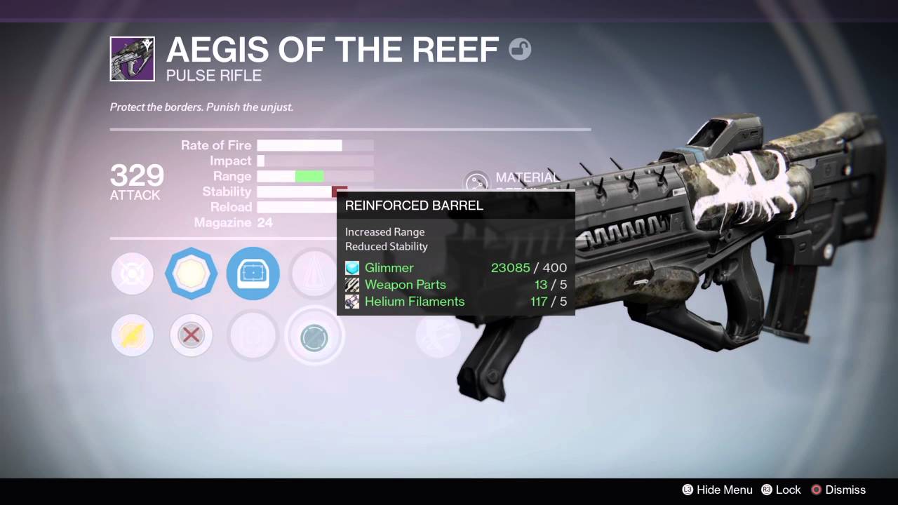 Destiny AEGIS OF THE REEF - YouTube