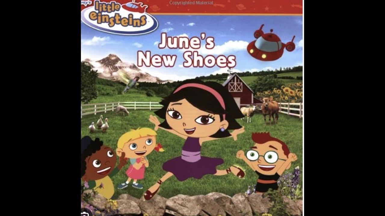 Little Einsteins | Junes New Shoes | Learning To Read With Braya | Book ...