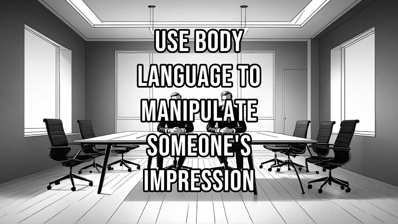 Use body language to manipulate someone's impression #bodylanguage # ...