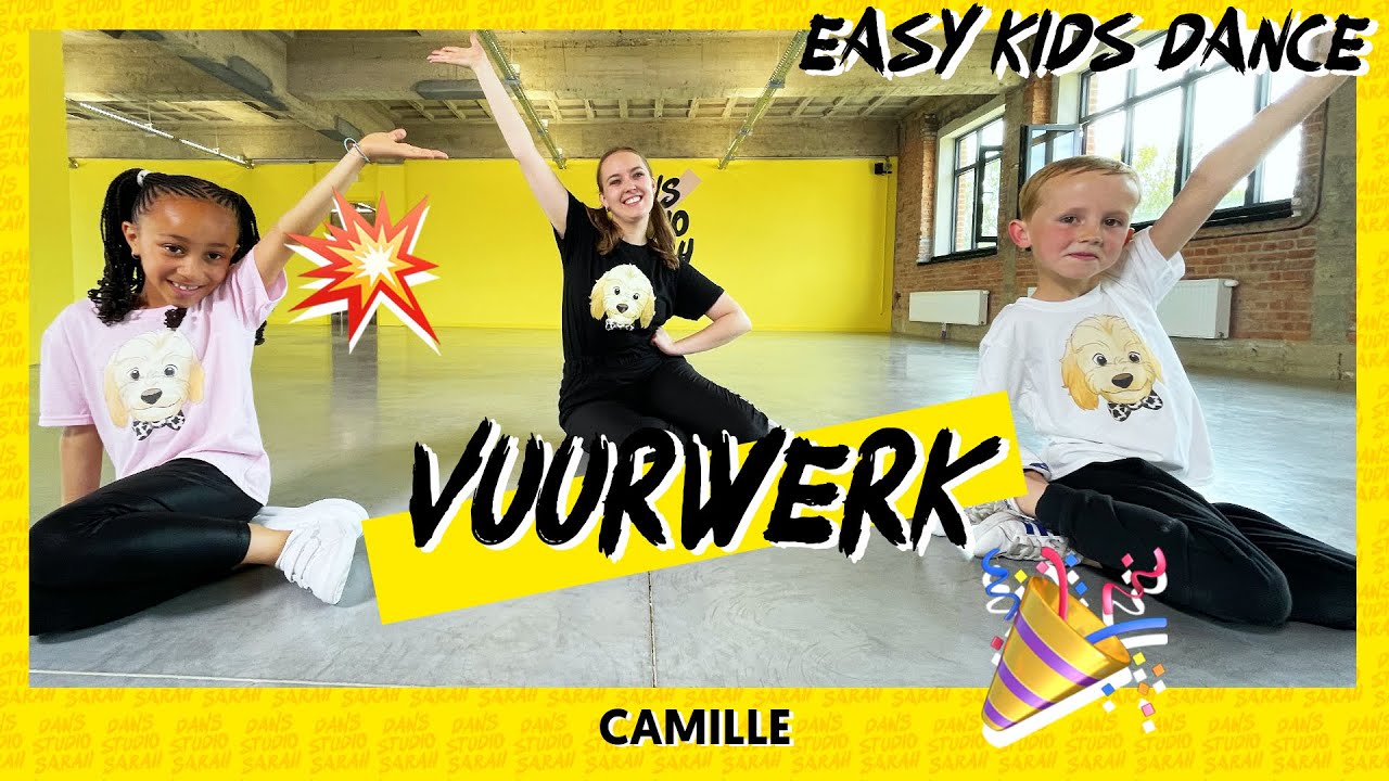 VUURWERK - CAMILLE | Dance Video | Choreography | Easy Kids Dance ...
