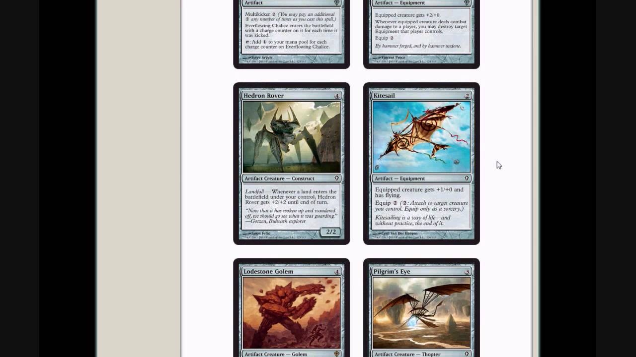 Drafting Worldwake Gold and Colorless Part 1 - YouTube