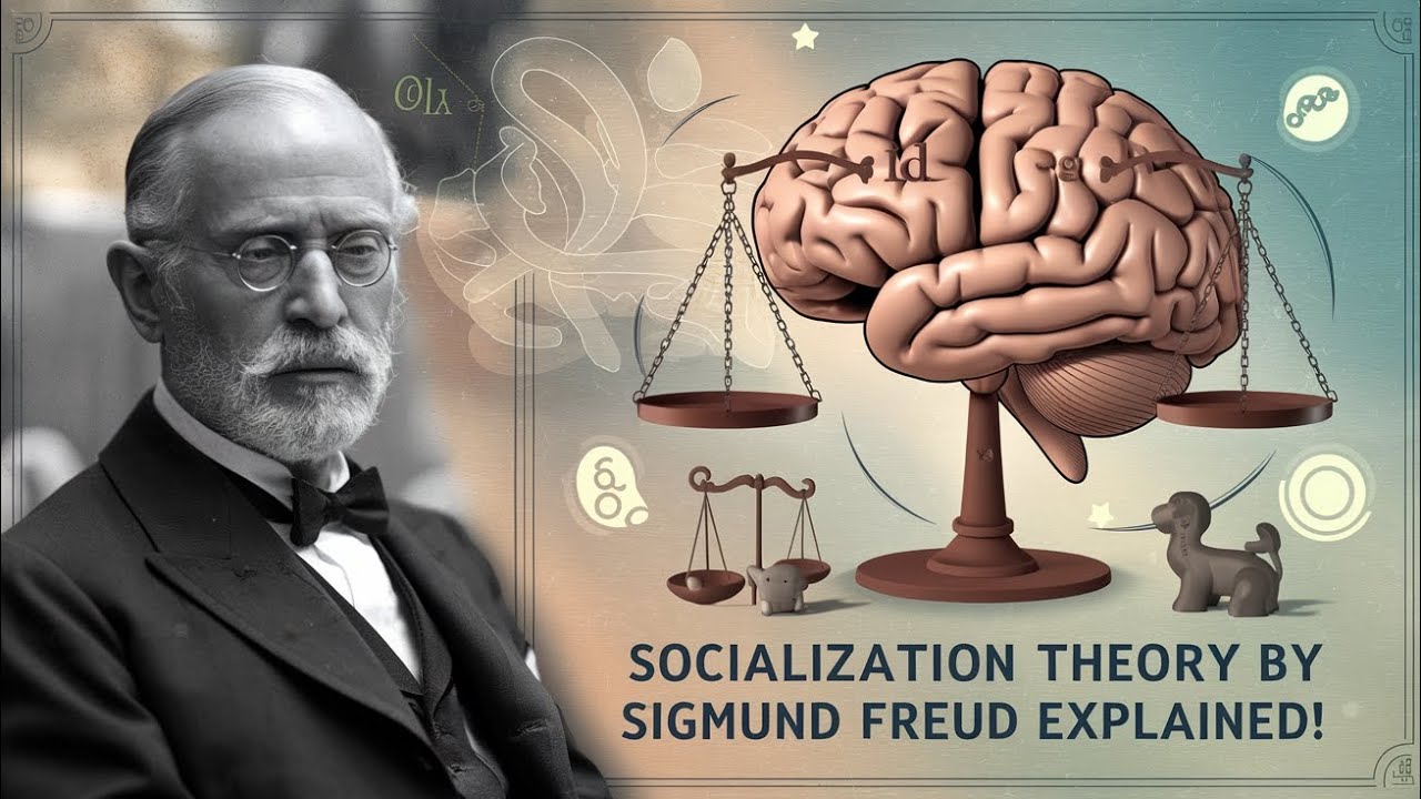 SOCIALIZATION Theory By SIGMUND FRUED #psycology #sociology - YouTube