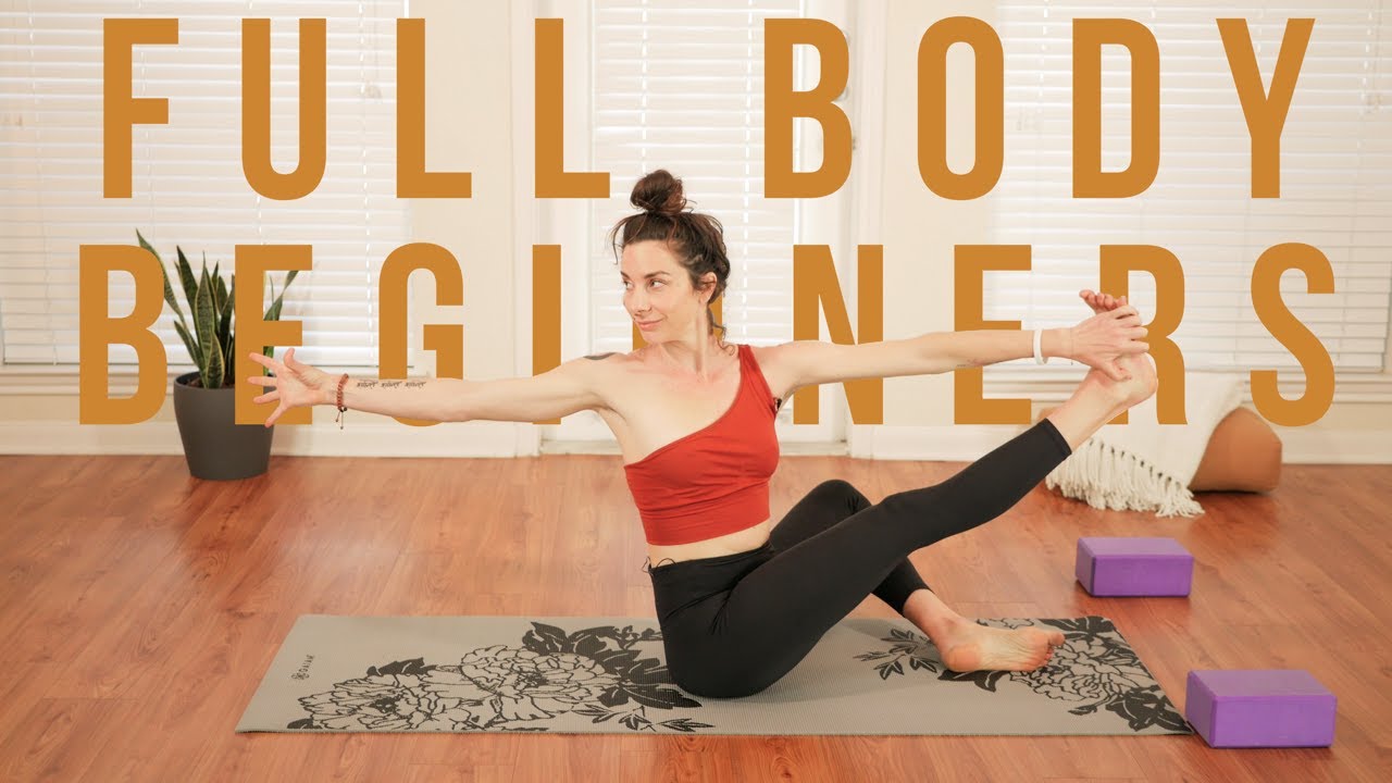 Full Body Yoga for Beginners - 20 min Complete Beginner Yoga Stretch ...
