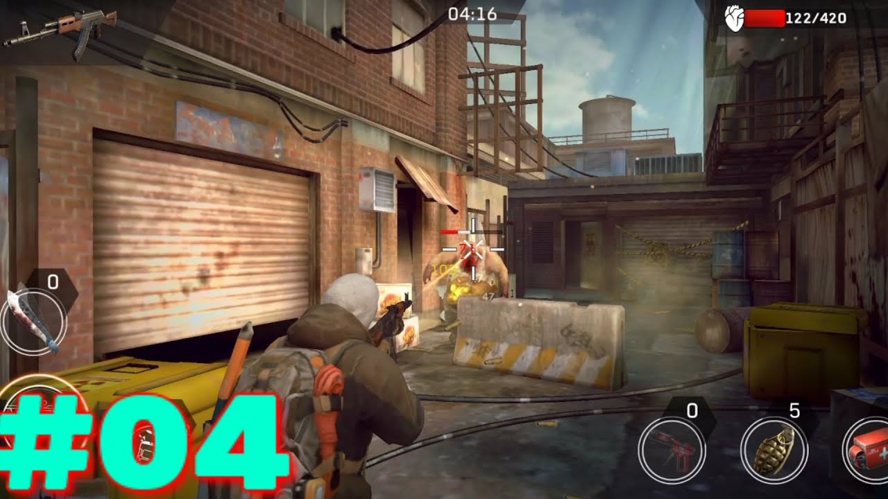 ZOMBIE GAMEPLAY VIDEO | PART #04 | ZOMBIE'S GAME | LEFT TO SURVIVE ...