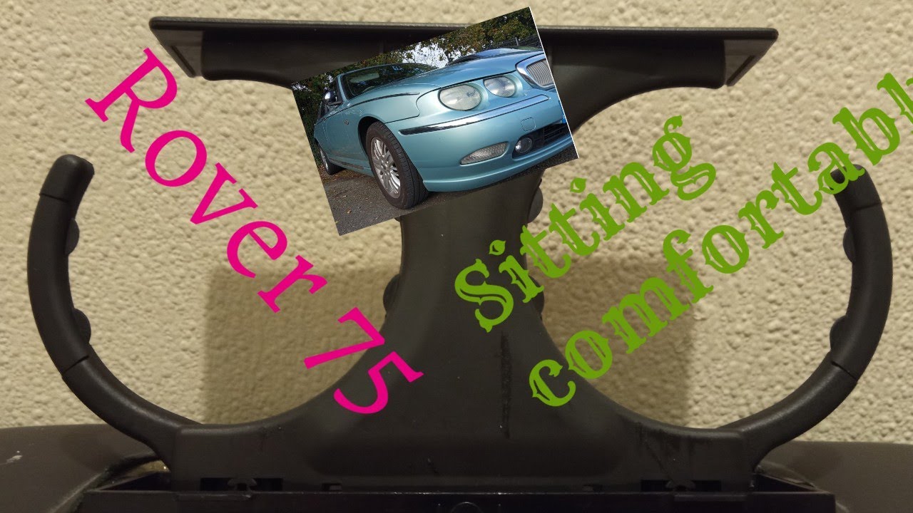 Rover 75 rear seat fix - YouTube