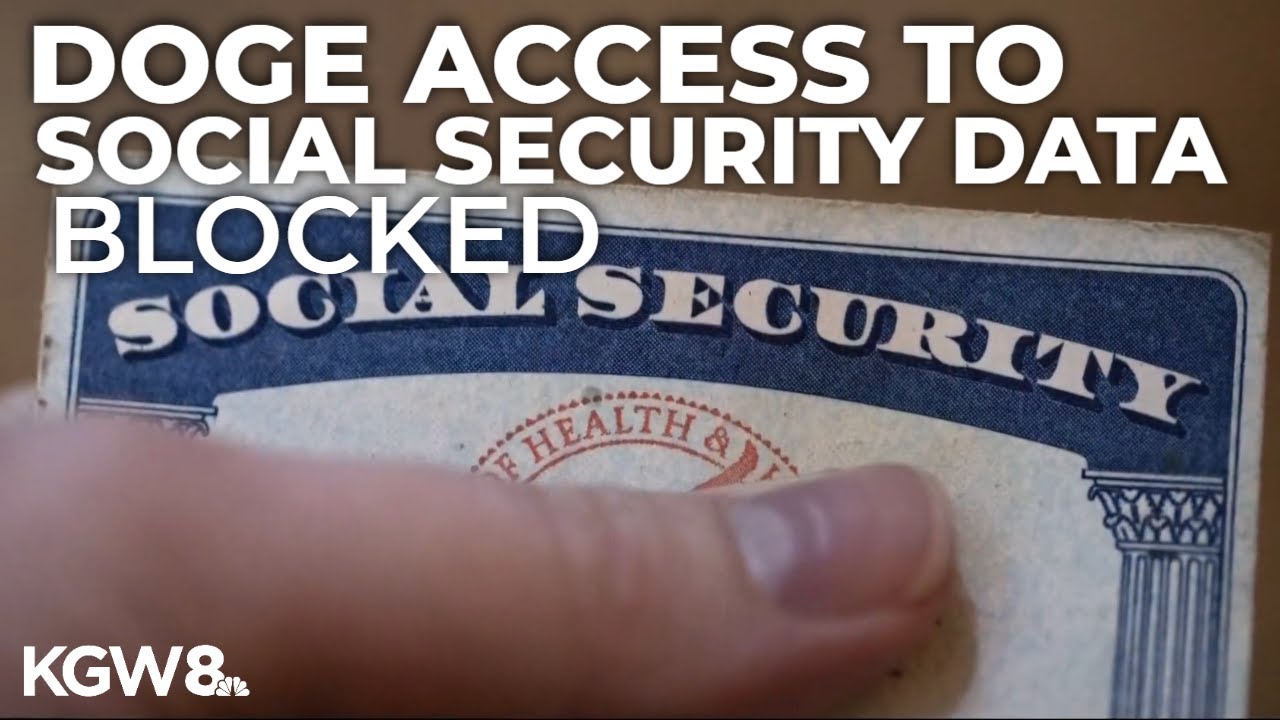 DOGE blocked from Social Security data - YouTube