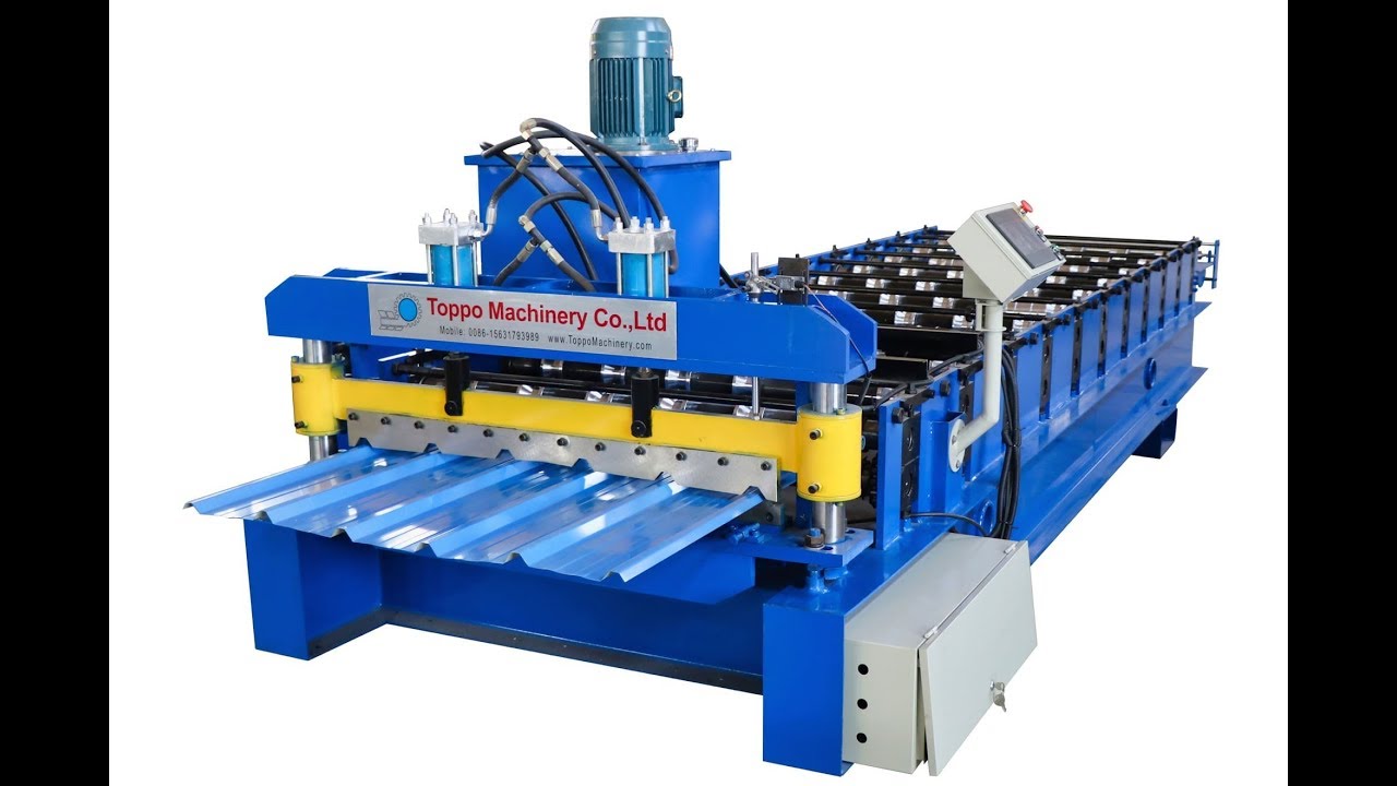 R Panel Machine, 840, Nanncy - YouTube