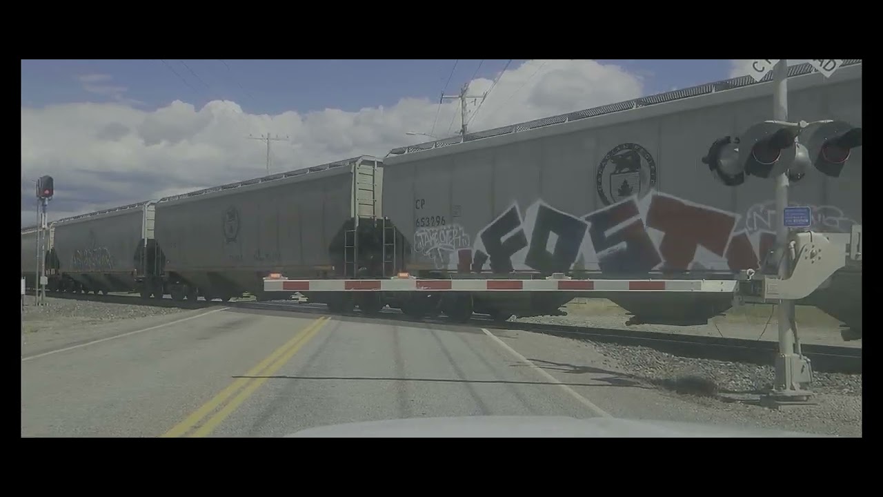 Diagonal train traffic jam on the way home from work - YouTube