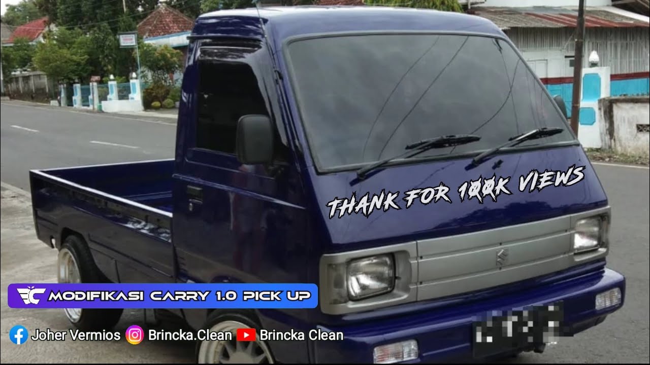 SUZUKI CARRY 10 PICK UP MODIFIKASI - YouTube