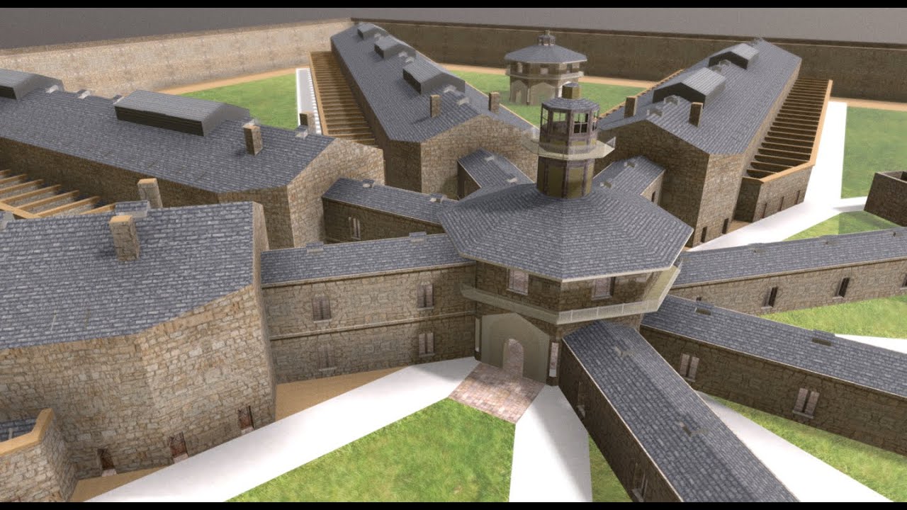 Eastern State Penitentiary Time-lapse Construction: 1830s to Present ...