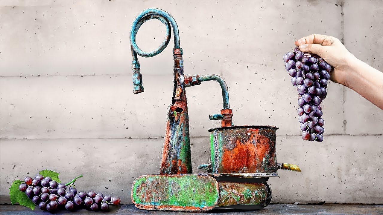 Old Handmade Distiller Restoration - YouTube