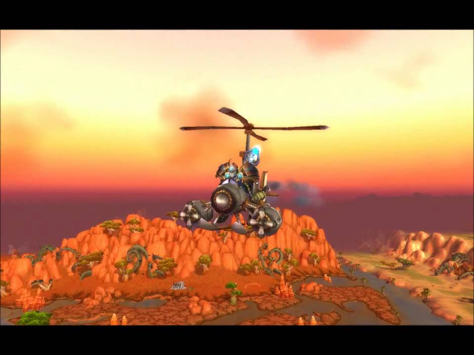 Wow Mounts - Flying Machine - YouTube