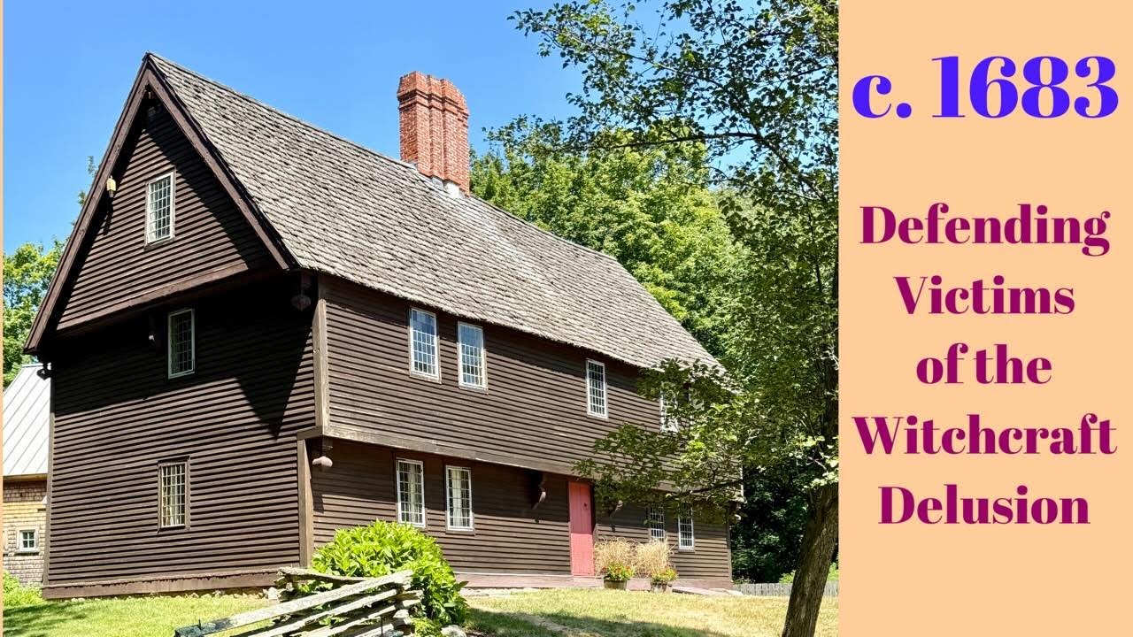 Parson Capen House, c. 1683, Topsfield, MA: Salem Witch Trials ...