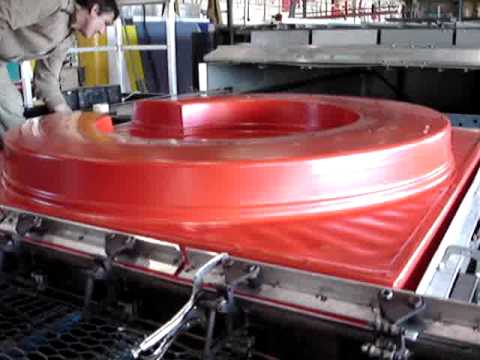 Vacuum Forming Machine - Large External Signage - YouTube