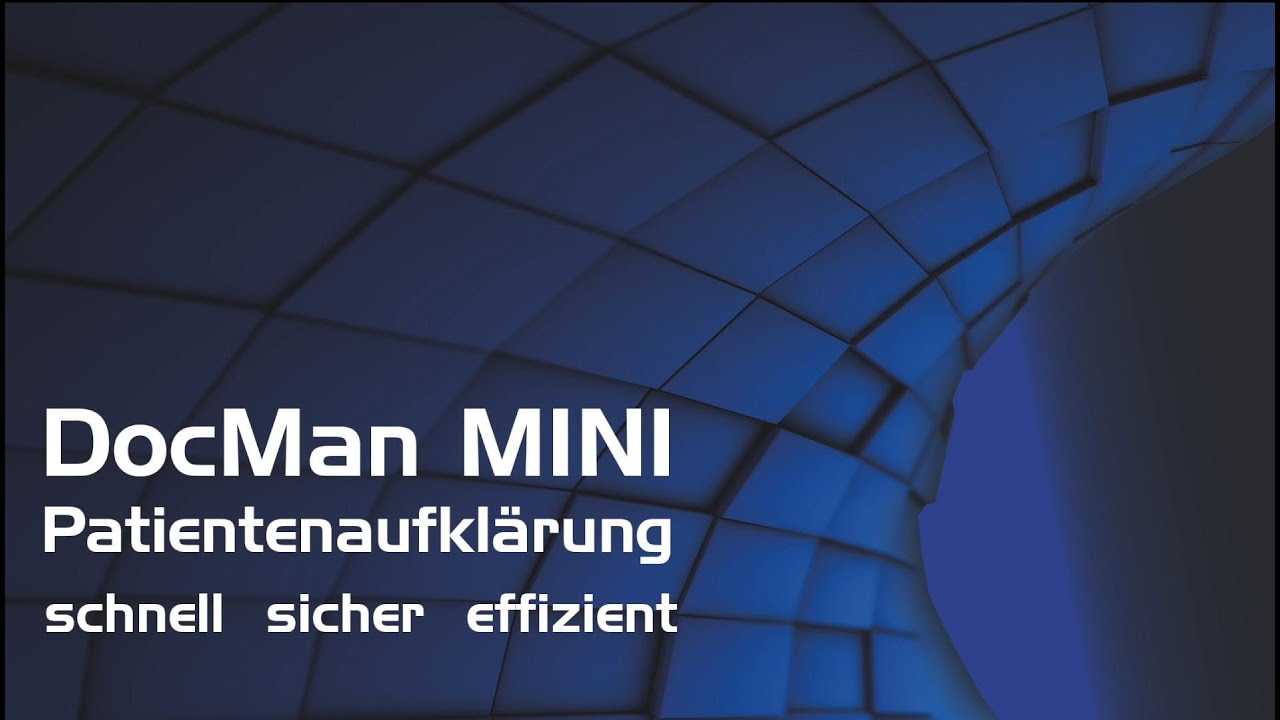 DR.VETTER DocMan MINI - YouTube