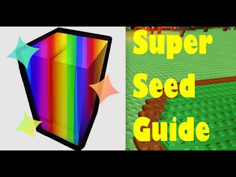 FASTEST Way to Get Super Seed in Grow a garden! (What Does Super Seed ...