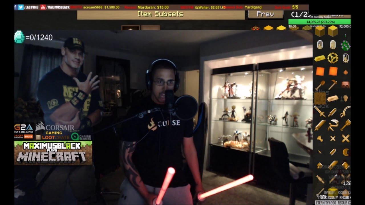 MaximusBlack Live 5K Double Sex Weapon - YouTube
