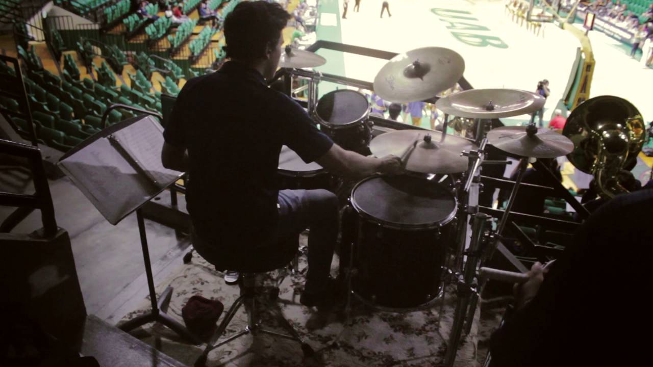 FIU C-USA Basketball Band (Set view) - YouTube