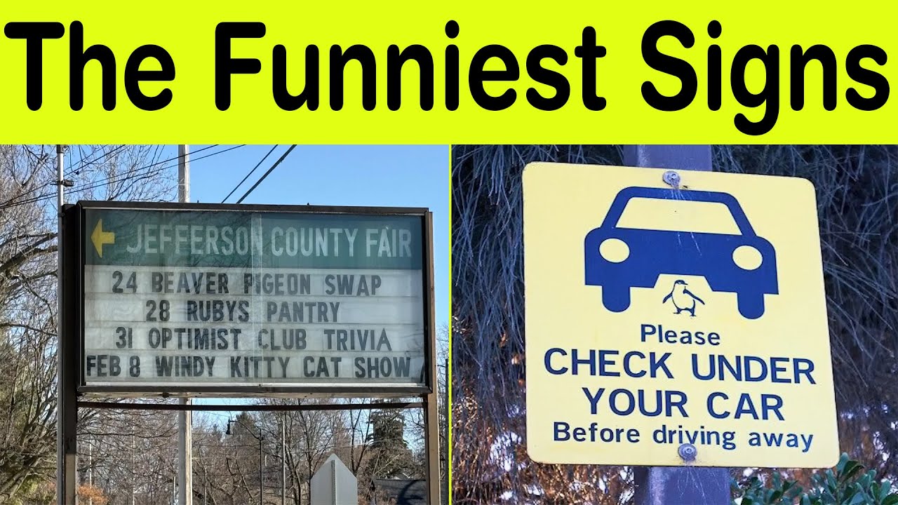 The Funniest Signs Compilation – So Bad, So Wrong, Yet So Perfectly ...