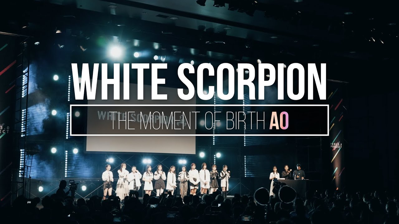 【WHITE SCORPION】THE MOMENT OF BIRTH "AO" - YouTube
