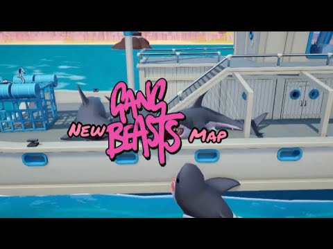 Early look at the new Gang Beasts map - YouTube