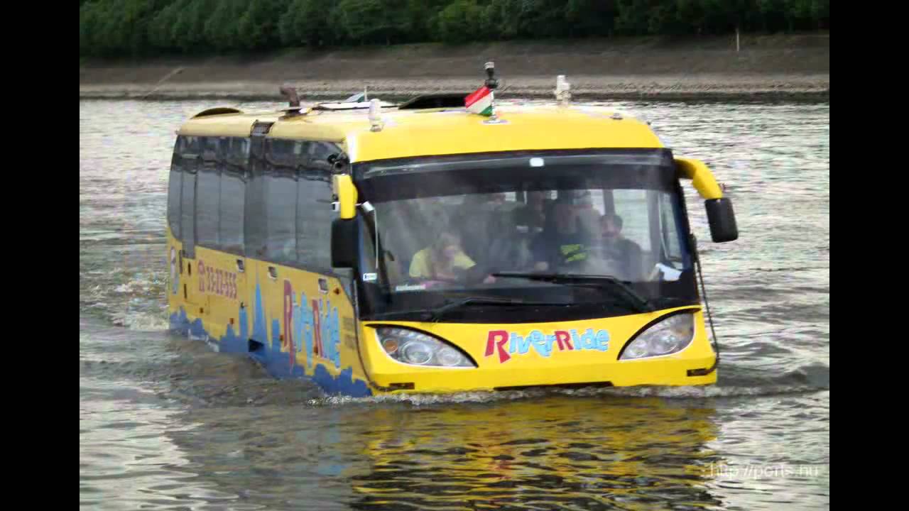2011.05.08. The floating bus on Budapest (HD) - YouTube