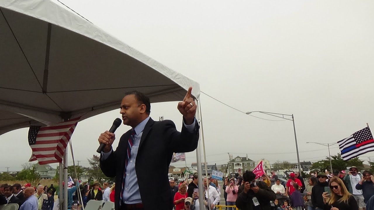 Rik Mehta NJ Senate Candidate speech @ Freedom March of NJ 5_25_20 ...