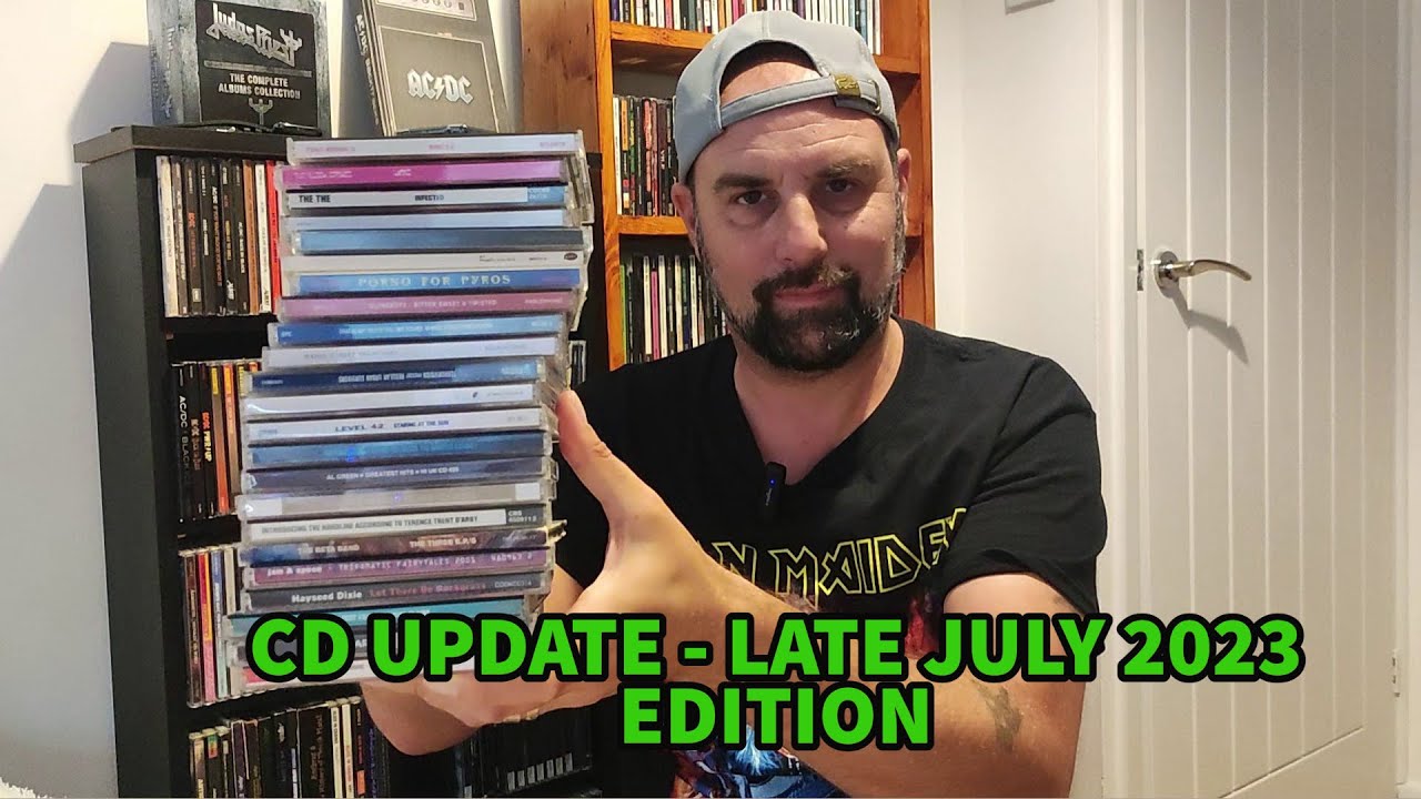 CD Collection Update - Late July 2023 Edition - YouTube
