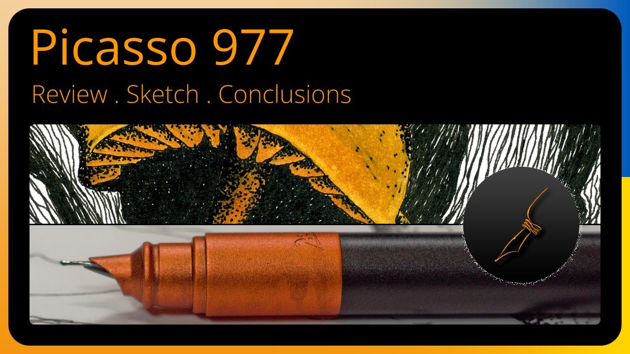 Picasso 977 fountain pen - YouTube