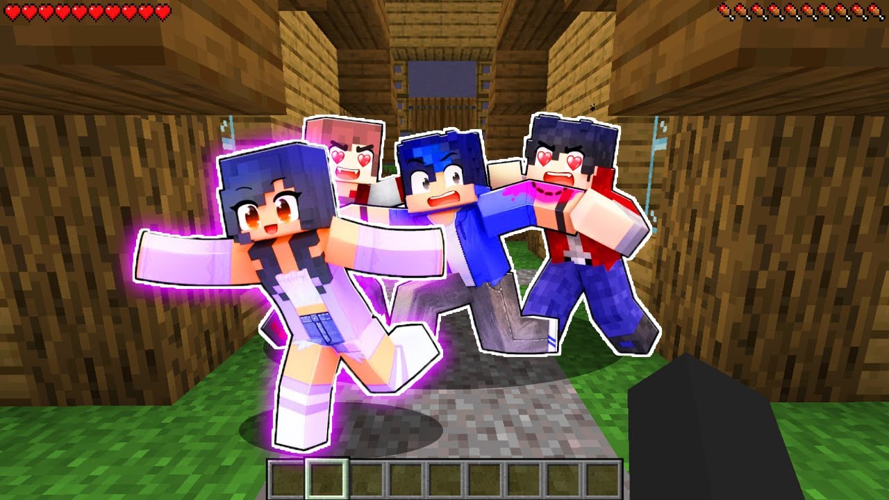 I FOUND APHMAU AND BOYFRIENDS IN MINECRAFT - YouTube
