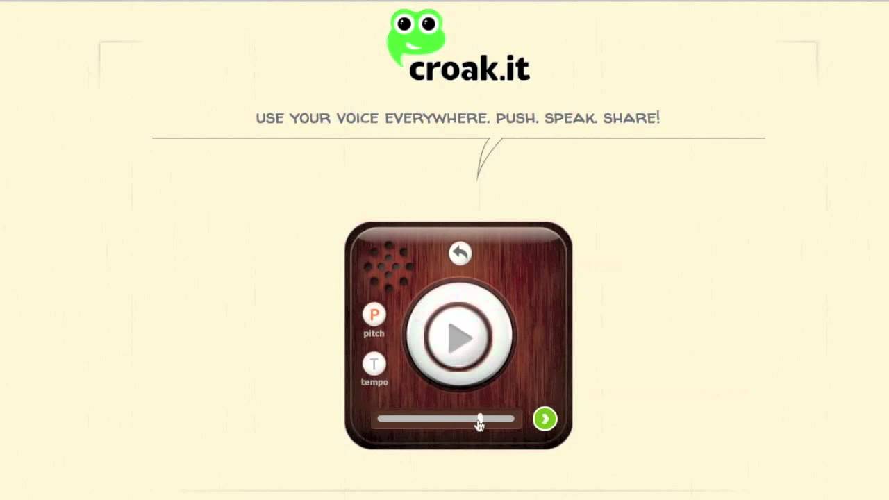 croak.it! - How to use the croaker? - YouTube