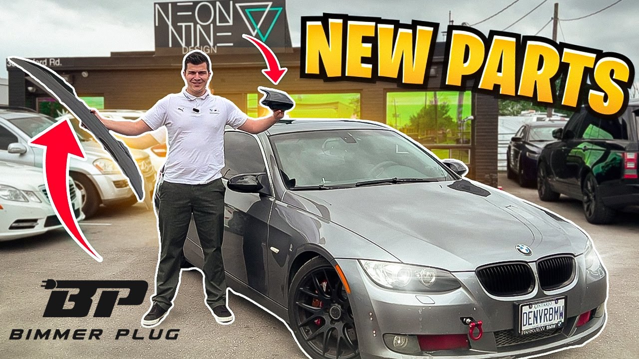 My BMW 335i Drift Build Gets Bimmer Plug Carbon Fiber Upgrades! - YouTube