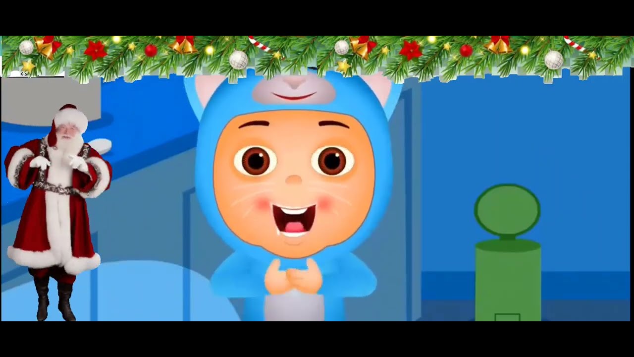 Jingle Bells Christmas song Wheels on the Bus Mix Kids Rhymes - YouTube