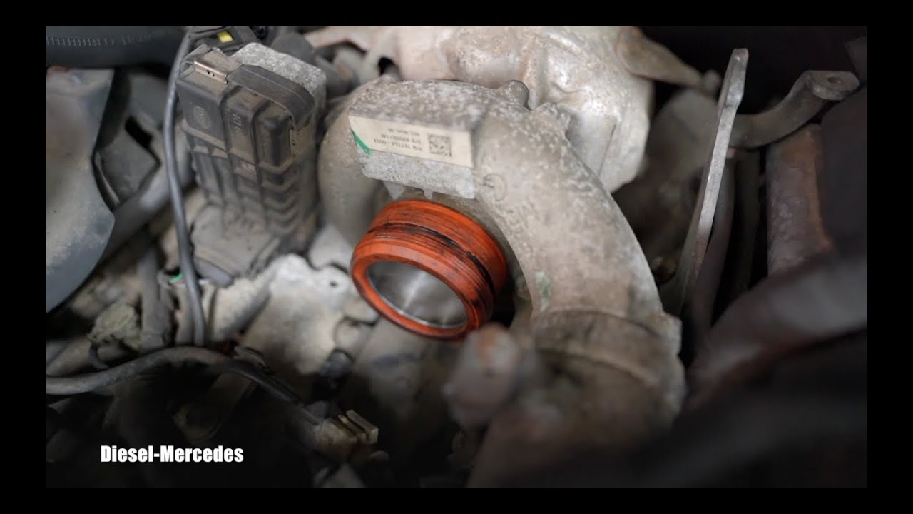 Sprinter Engine OM642 loss of power, limp mode - YouTube