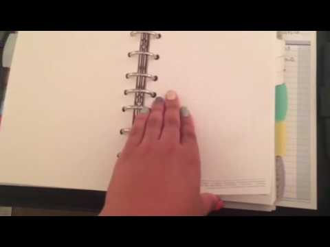 Franklin Covey Classic Planner Set Up - YouTube