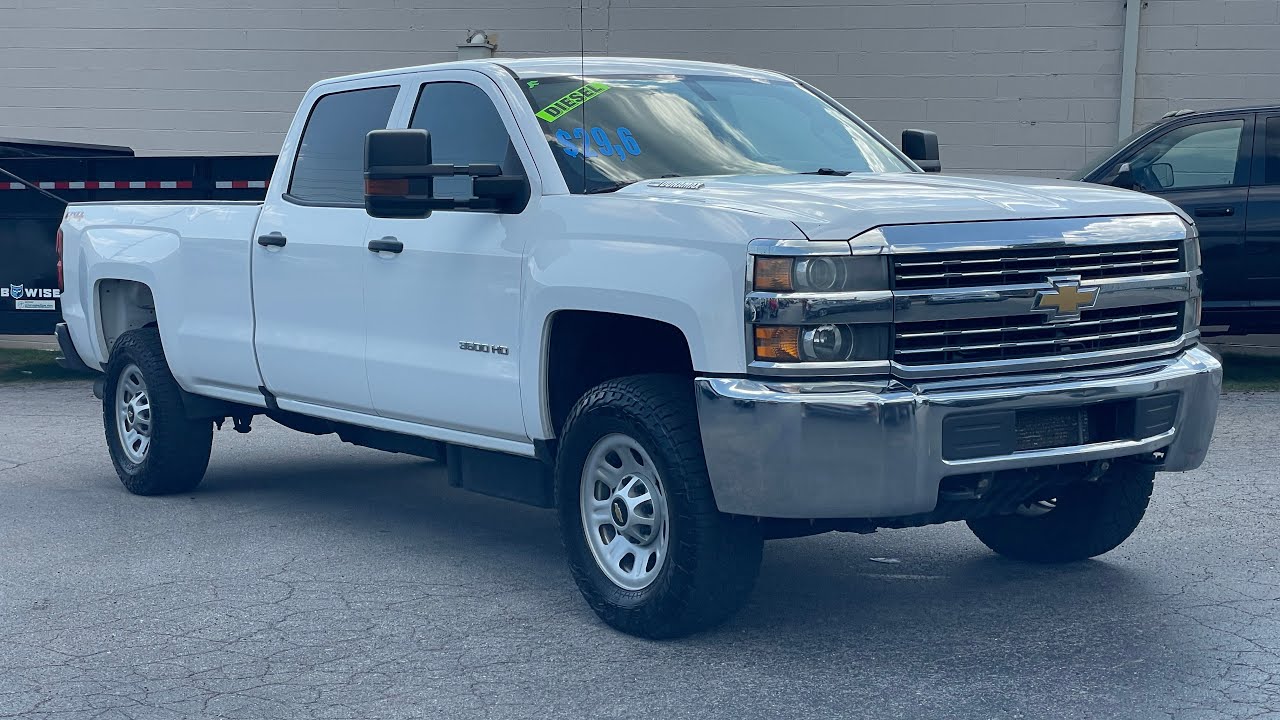 2016 CHEVROLET SILVERADO 3500 WORK TRUCK (SK#: K8837) - YouTube