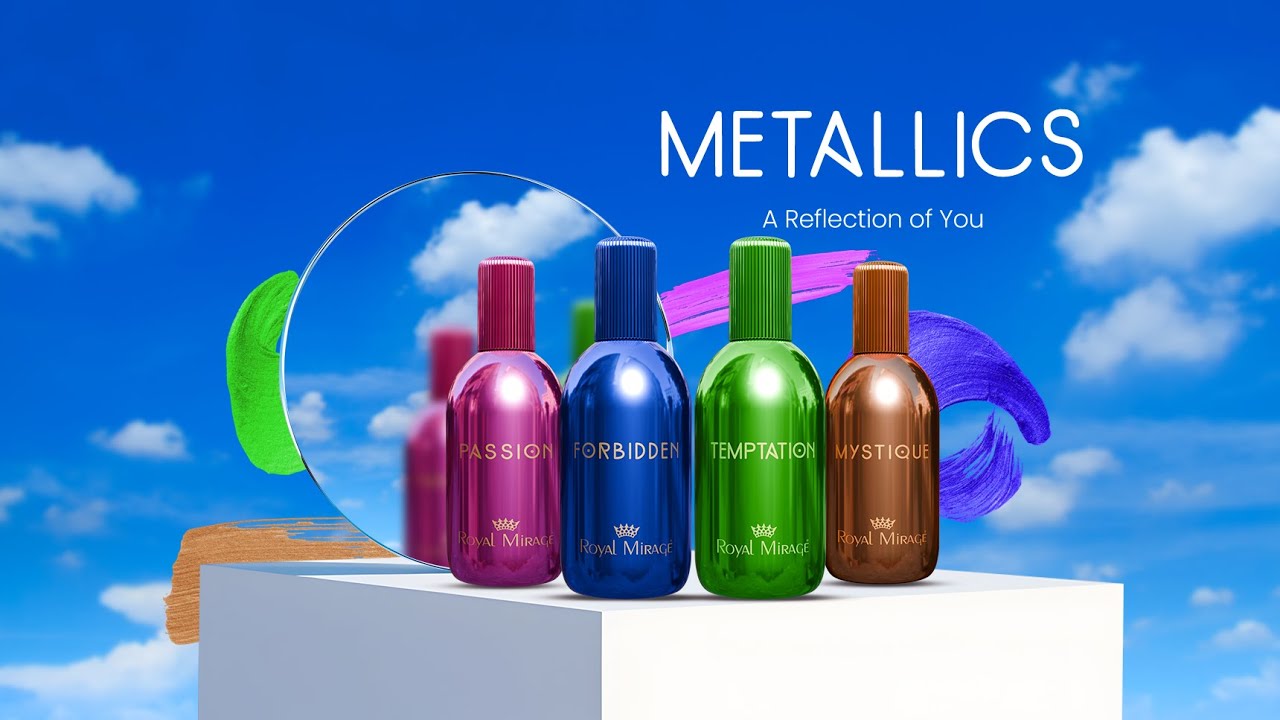 Metallic Collection by Royal Mirage Parfums - YouTube