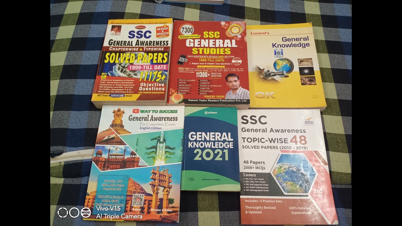 BEST BOOK FOR GS SSC-CGL #ssc #competitiveexams #mtsgs #cglgs #chslgk ...