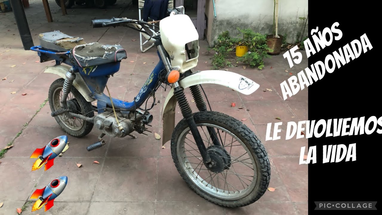 Zanella raptor (restauracion)-nuevo proyecto - YouTube