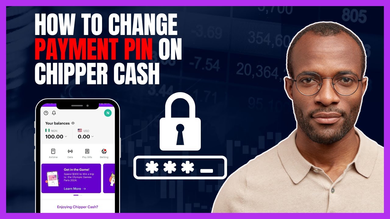 HOW TO CHANGE TRANSACTION PIN ON CHIPPER CASH - YouTube