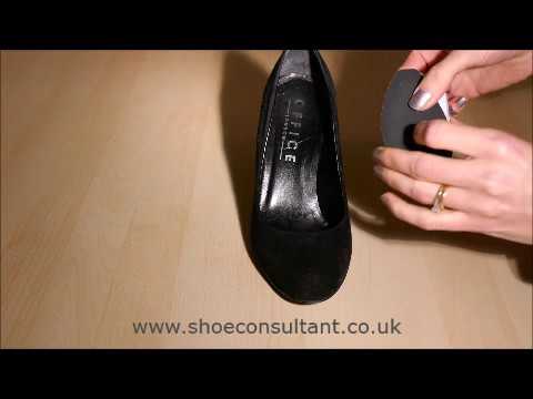 How to insert Instant arches into high heels